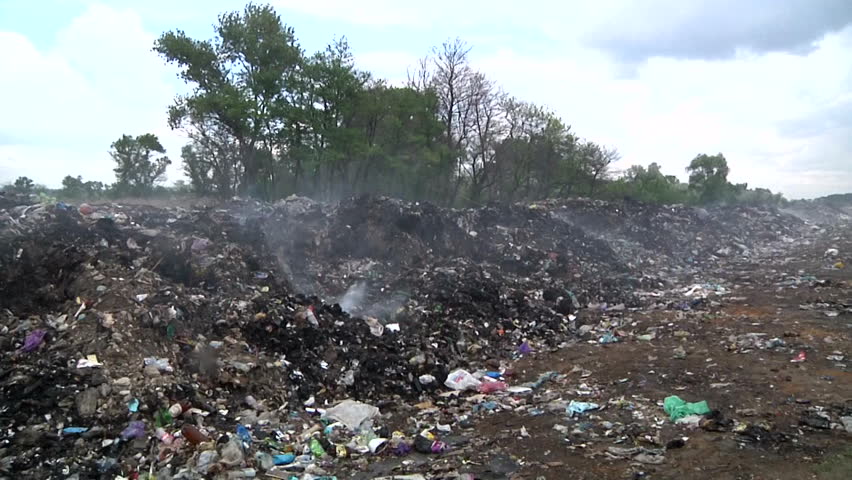 Very Big Trash Dump Stock Footage Video (100% Royalty-free) 4150768 ...