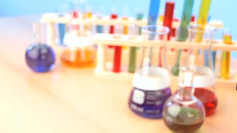 Elementary Lab Equipment Early Learning Science Stock Footage Video ...