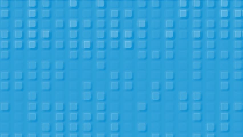 blue plastic square mosaics block Stock Footage Video (100% Royalty ...