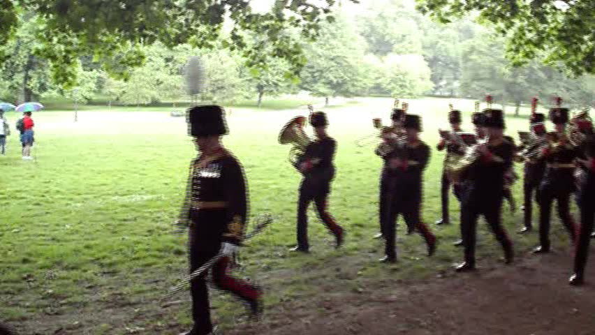 royal british marching band Stock Footage Video (100% Royalty-free ...