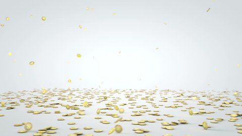 Gold coin shower Stock Video Footage - 4K and HD Video Clips | Shutterstock