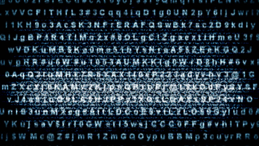 Screen with Abstract Text Stock Footage Video (100% Royalty-free ...