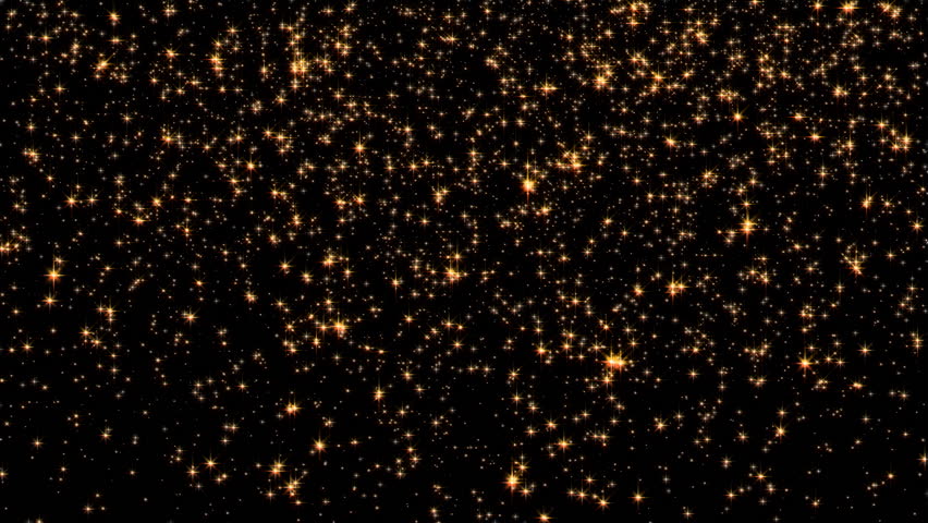 abstract bokeh golden ember particles hd Stock Footage Video (100% ...