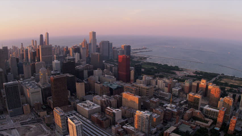 Aerial Cityscape Overhead View of Stock Footage Video (100% Royalty ...