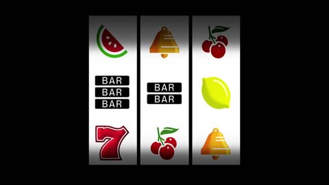 Animated Slot Machine Reels Spin Come Stock Footage Video (100% Royalty ...