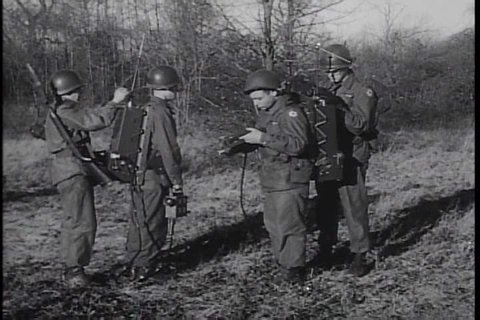 nazi soldiers shooting rifle mortar trench Stock Footage Video (100% ...