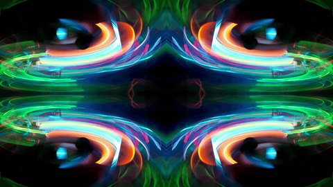 Cool Abstract Light Pattern Stock Footage Video (100% Royalty-free ...