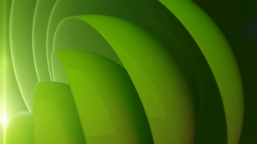 abstract green background spherical circles motion Stock Footage Video ...