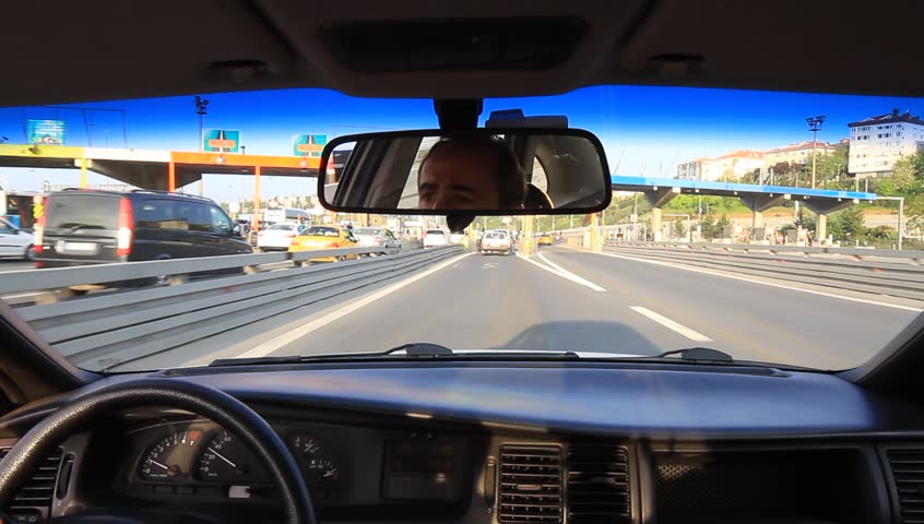 auto pass toll road car driving Stock Footage Video (100% Royalty-free ...