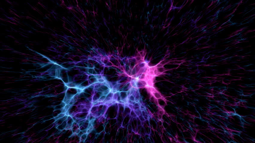 Galactic Violet and Blue Explosion Stock Footage Video (100% Royalty ...