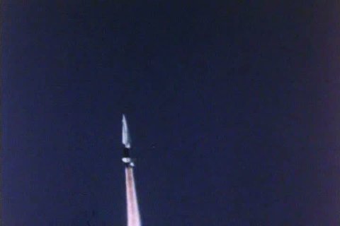1950s Nike Hercules Missiles Placed American Stock Footage Video (100% ...
