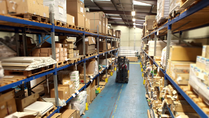 time lapse busy group workers warehouse Stock Footage Video (100% ...
