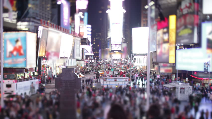 Time Lapse of Bustling Crowds Stock Footage Video (100% Royalty-free ...