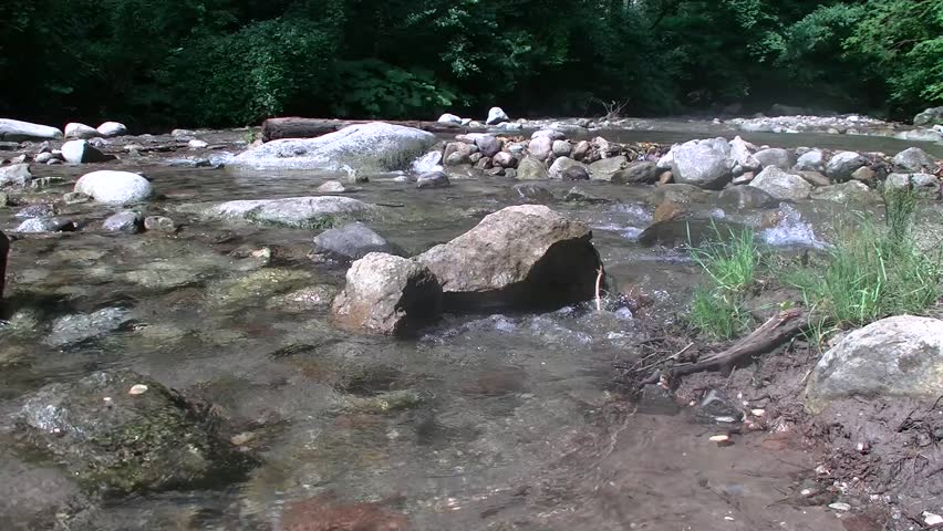 spring clear cold water gushing mountain Stock Footage Video (100% ...