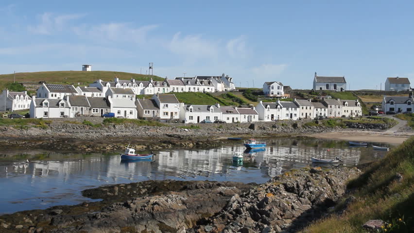 Portnahaven, Scotland - July 8: : vidéo de stock (100 % libre de droit ...