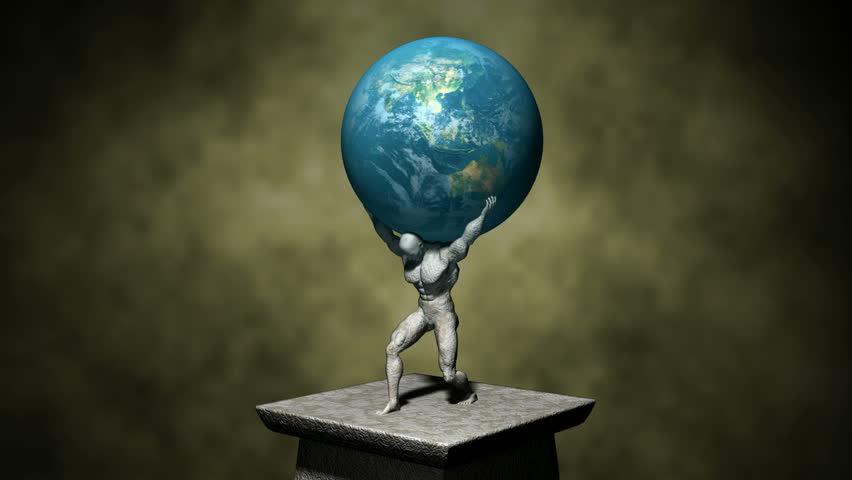 Atlas Man Loopable Hd1080 Stock Footage Video (100% Royalty-free ...