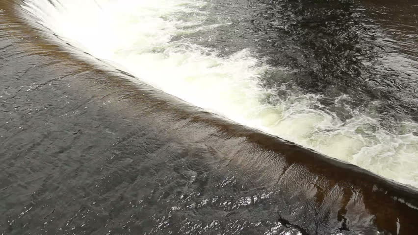 round dam on pisayambo lagoon llanganates Stock Footage Video (100% ...