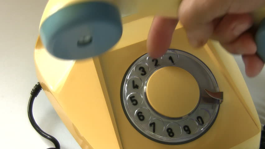 A Hand Lifts Telephone Receiver Stock Footage Video (100% Royalty-free ...