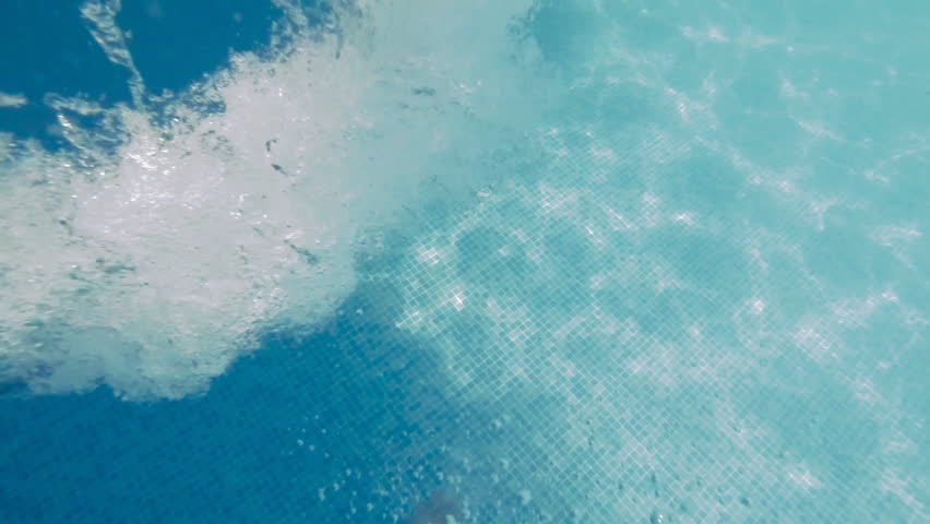 Bubbles Rising to the Surface. Stock Footage Video (100% Royalty-free ...