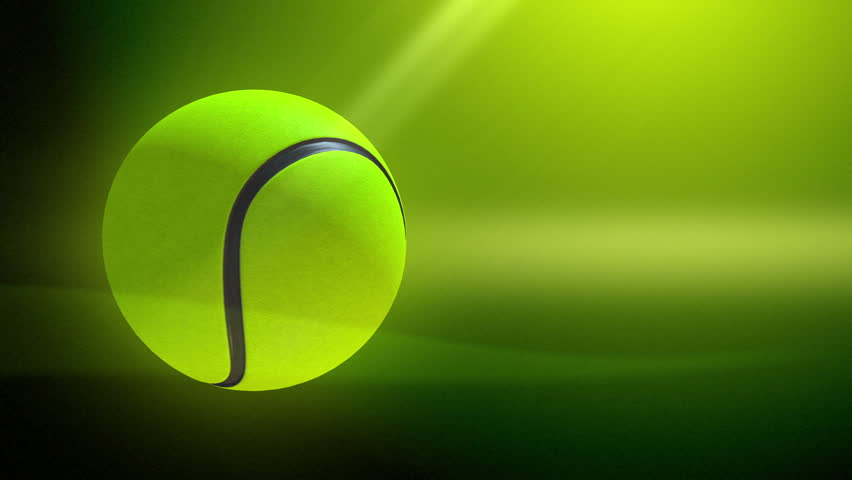 Computer Generated Tennis Ball Spinning Stock Footage Video (100% ...
