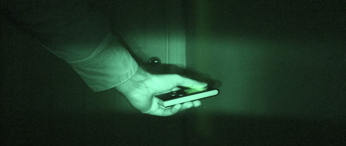 Evp Ghost Hunting Session Stock Footage Video (100% Royalty-free ...