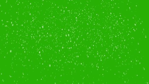 Falling Snow Green Screen Stock Footage Video (100% Royalty-free ...