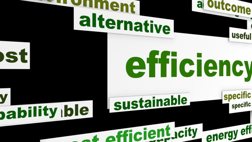 Efficiency Technological Message Hd Animation. Stock Footage Video (100 ...
