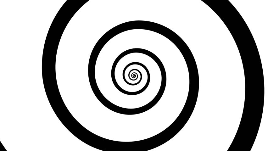 Hypnotizing Spiral Infinite Loop Hd Stock Footage Video (100% Royalty ...