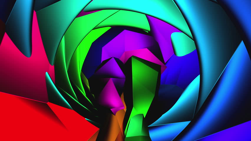 colorful chaotic scene Stock Footage Video (100% Royalty-free) 4612607 ...