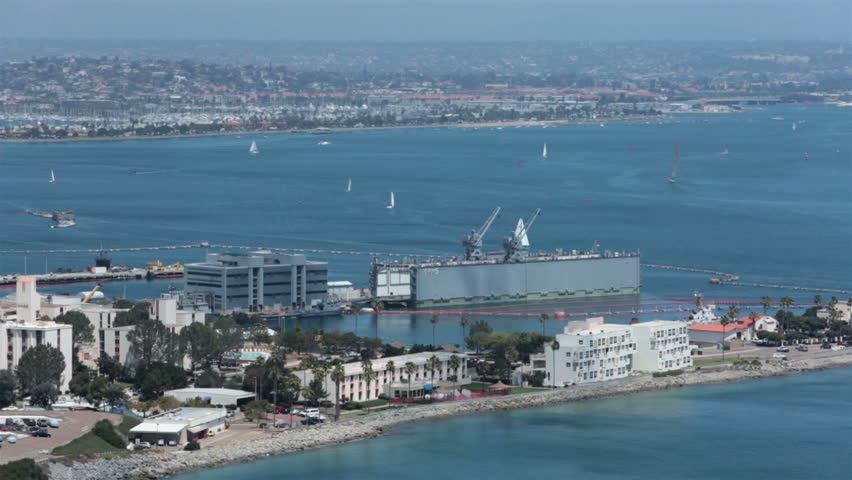 Naval Submarine Base Point Loma 스톡 동영상 비디오(100% 로열티 프리) 4623305 ...