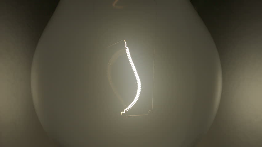 light bulb turned off shooting high Stock Footage Video (100% Royalty ...