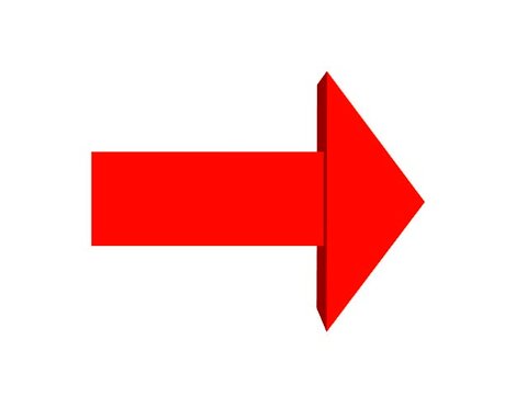 Red Arrow Left Icon On White Stock Illustration 1654071736