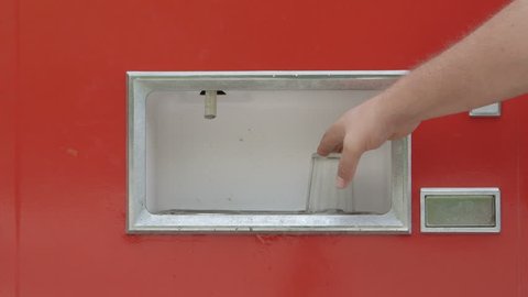 Soviet Vintage Vending Soda Machine Stock Footage Video (100% Royalty ...