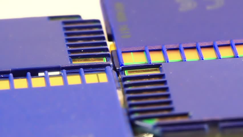 secure digital memory cards Stock Footage Video (100% Royalty-free ...