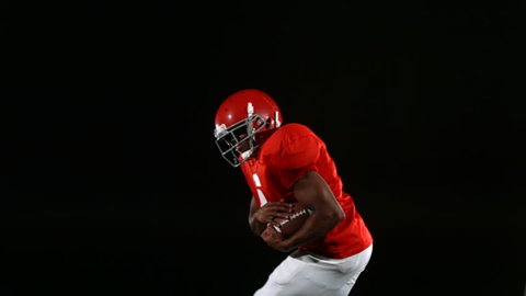 American Football Player Side Profile On Stock Photo 310695455 ...