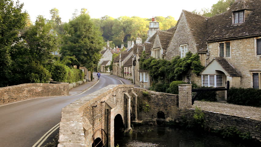 woman walking dog beautiful quiet rural Stock Footage Video (100% ...