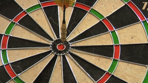 Retro Darts Board Blue Dart Bulls 스톡 사진 286034804 | Shutterstock