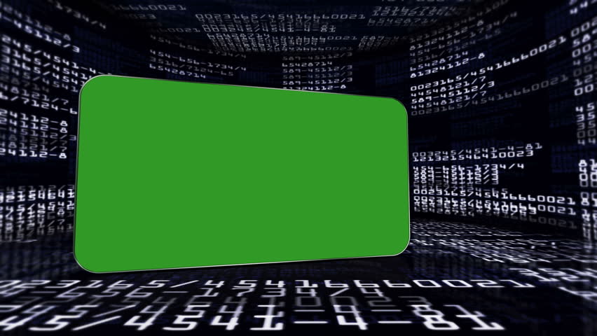 html code green screen monitor room Stock Footage Video (100% Royalty ...