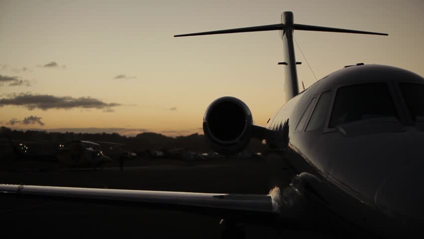 left right pan shot cessna citation Stock Footage Video (100% Royalty ...