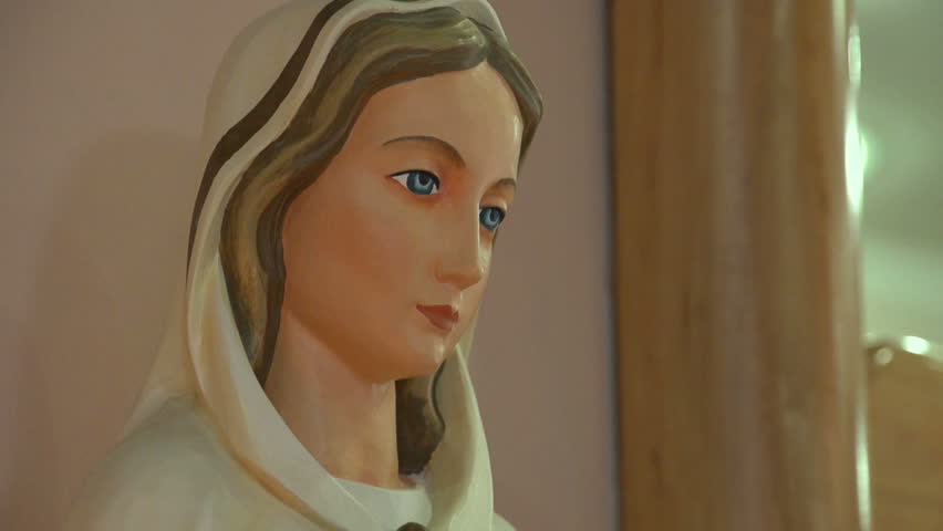 virgin mary pan Stock Footage Video (100% Royalty-free) 4715783 ...