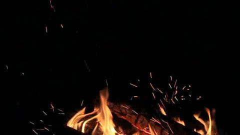 Fire Amber Sparks Stock Footage Video (100% Royalty-free) 4743071 ...