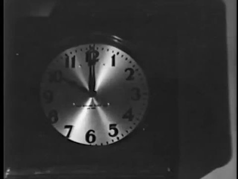 Clock Hands Spinning Fast Time Flies Stock Footage Video (100% Royalty ...