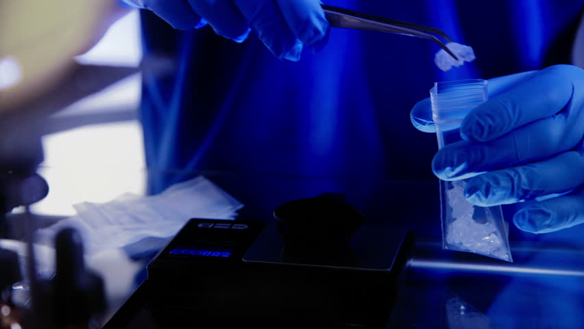 sinister scene moving meth being dropped Stock Footage Video (100% ...