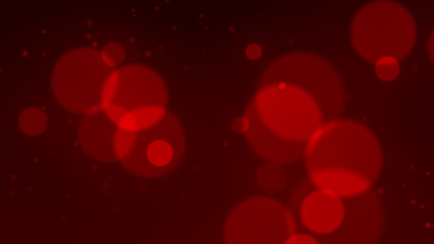Red Glowing Circles Abstract Motion Stock Footage Video (100% Royalty ...