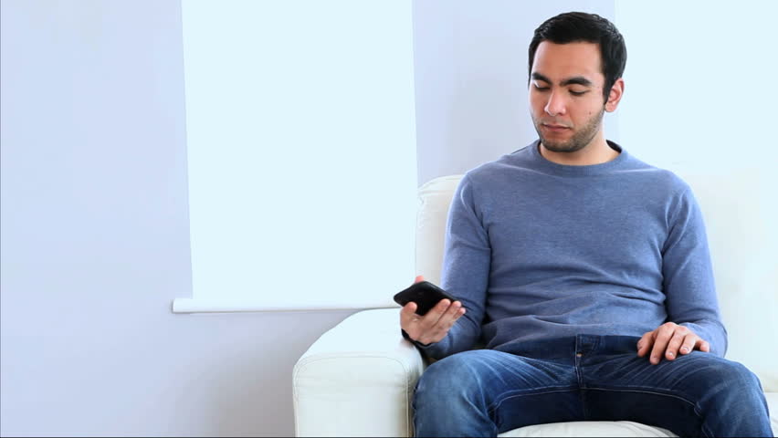 man receiving call on his phone Stock Footage Video (100% Royalty-free ...