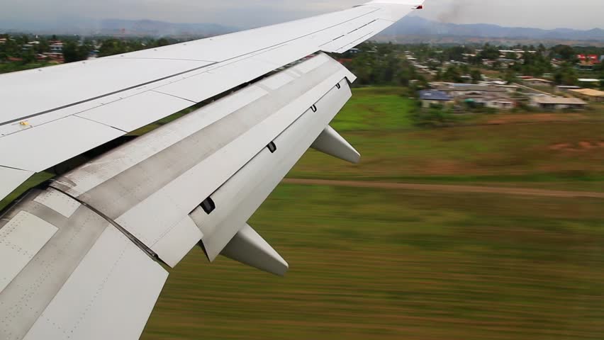 Plane Landing, Touchdown Stock Footage Video (100% Royalty-free ...