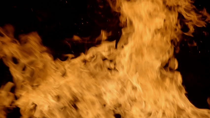 Flames Rising from Bottom of Stock Footage Video (100% Royalty-free ...