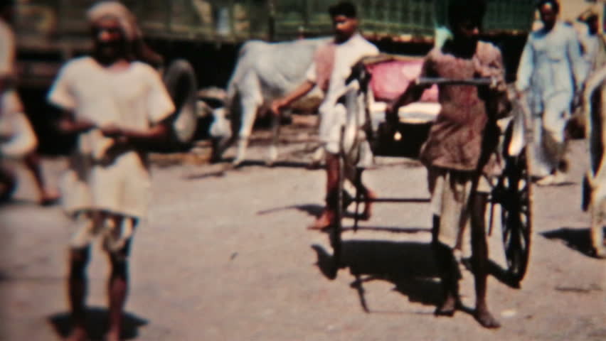 delhi india - circa 1960 vintage Stock Footage Video (100% Royalty-free ...