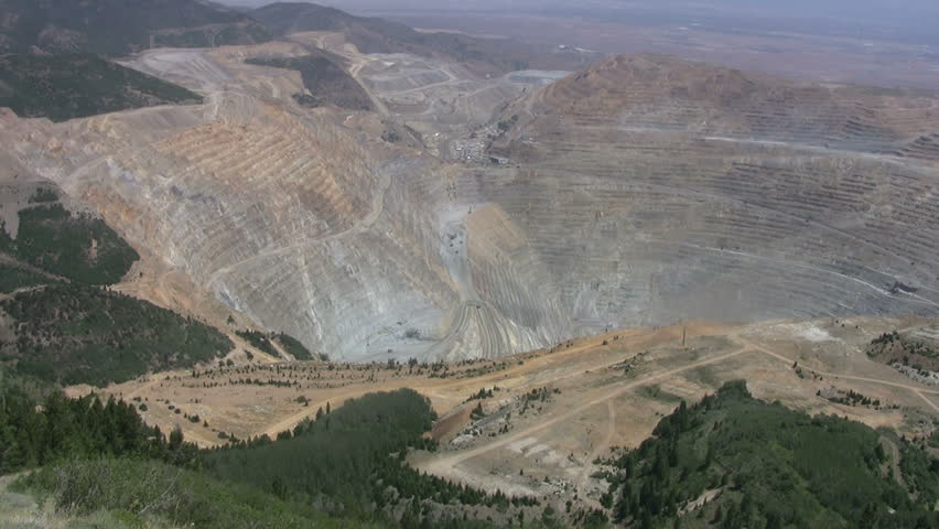 Video Stok Kennecott Copper Mine Central Utah. (100% Tanpa Royalti ...