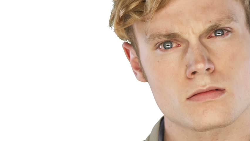 Young Man Looks at the Stock Footage Video (100% Royalty-free) 4991501 ...